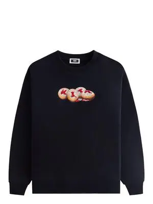 Kith Treats Jelly Doughnut Nelson Crewneck - Black