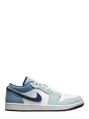 JORDAN 1 Low Denim Sneakers - Blue