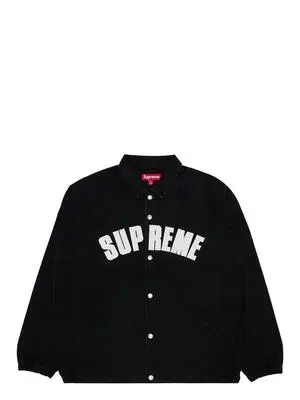 Supreme Arc Denim Coaches Jacket - Black
