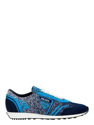 Prada Knit Jacquard Fabric Low - Blue
