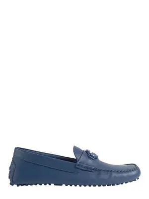 Gucci Driver Loafer With Interlocking G - Blue