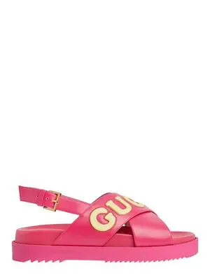 Gucci Crossover Sandals - Pink