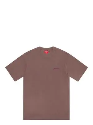 Supreme Washed Short-sleeve Tee - Brown