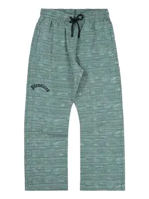 PLEASURES Linear Easy Pants - Green