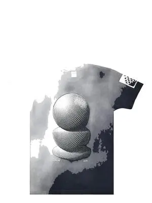 Supreme M.c. Escher Three Spheres T-shirt - Black