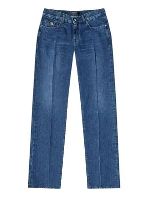 Versace Mitchel Fit Denim Pants - Blue