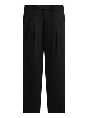 Kith Kin Kylan Pleated Trousers - Black