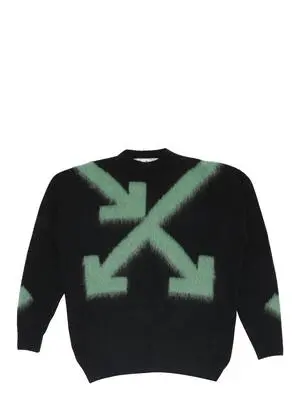 Off-White Arrows Crewneck - Green