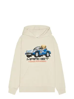 MARKET Ultimate Rally Bear Hoodie - White
