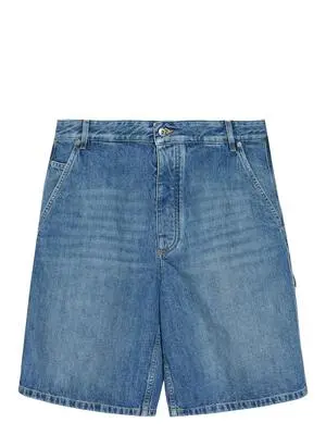 Bottega Veneta Eco Wash Shorts - Blue