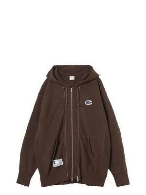 UNDERCOVERISM Champion Zip-up Hoodie - Brown
