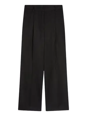 Dries Van Noten Pleated Trousers - Black