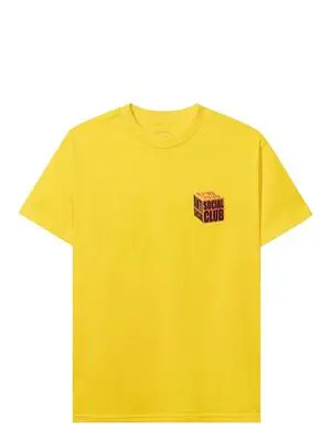 ANTI SOCIAL SOCIAL CLUB I Wish I Was Wrong Tee - Gold