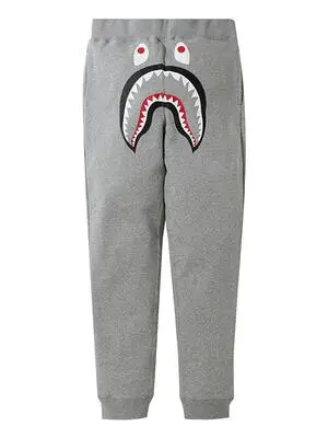 A BATHING APE Shark Sweatpants - Grey
