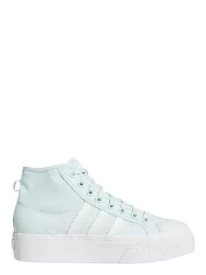 Adidas Nizza Platform Mid High-top Sneakers - Green