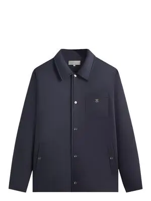 Kith Puffed Nylon Reed Shirt Jacket - Blue