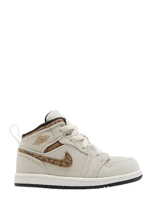 JORDAN Air Jordan 1 Mid SE TD Sneakers Brown