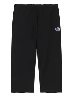 UNDERCOVERISM X Champion Cropped Sweatpant - Black