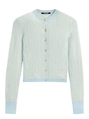 Jacquemus Le Cardigan Marino - Blue