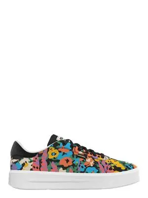 PUMA Court Platform Cln Floral Sneakers - Multicolor