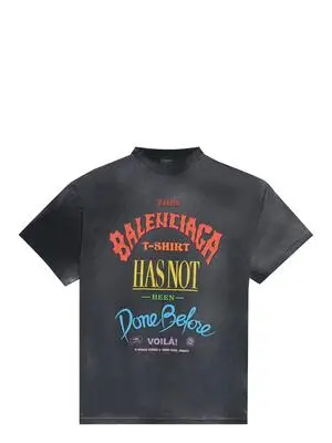 Balenciaga Not Been Done' T-shirt - Black