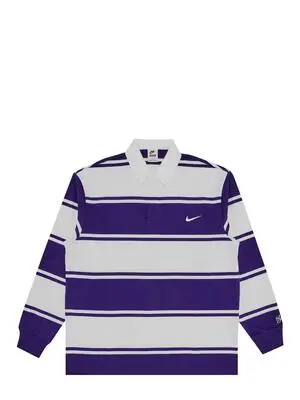 Supreme X Nike Stripe Rugby - Purple