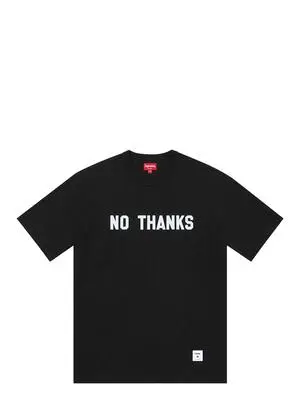 Supreme No Thanks Top - Black