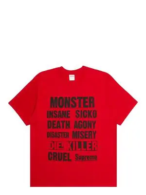 Supreme Monster Tee - Red