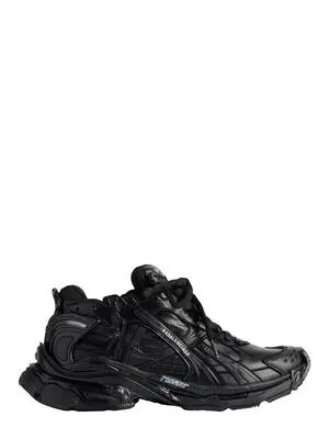 Balenciaga Under Armour X Runner Sneakers - Black