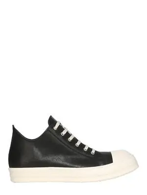 Rick Owens Hollywood Low Sneakers - Black