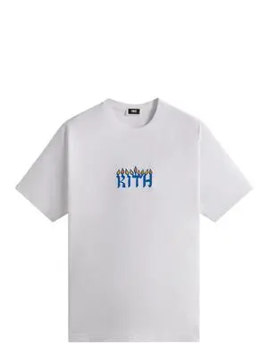 Kith Treats Hanukkah Menorah Tee - White