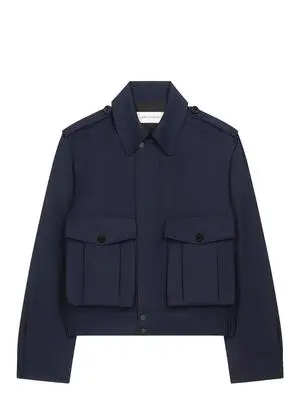 DRIES VAN NOTEN Reg Fit Cropped Jacket