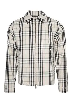 Burberry Check Harrington Jacket - Multicolor