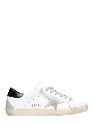 GOLDEN GOOSE Superstar Ice Black Sneakers - White