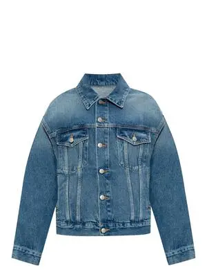 MAISON MARGIELA Denim Sports Jacket - Blue
