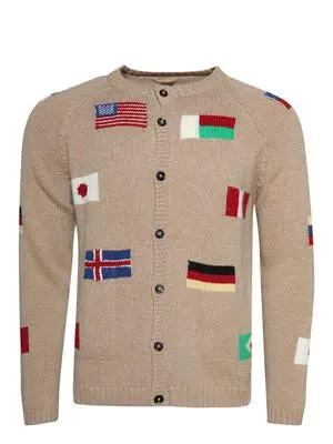 BODE Round The World Cardigan - Tan