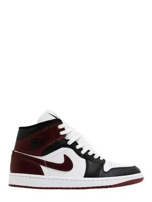 JORDAN 1 Mid Se Sneakers - Red
