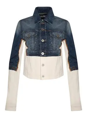 Jean Paul Gaultier Petit Grand Denim Jacket - White