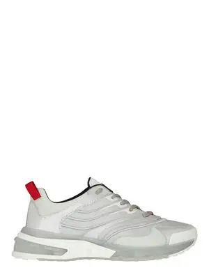 Givenchy Giv 1 Sneaker With Transparent Sole - Silver