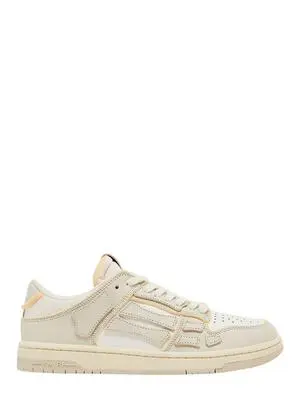 Amiri Skel Top Low Sneakers - Cream