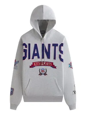 Kith 47 For The Nfl: Giants Nelson Hoodie - Grey