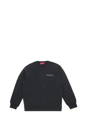 Supreme Connect Crewneck Sweatshirt - Black
