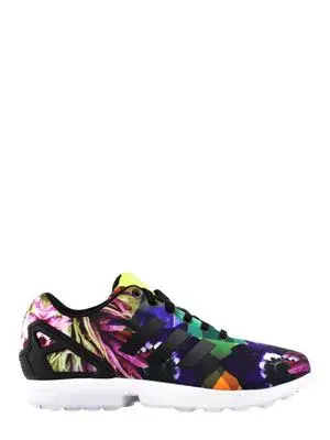 Adidas Zx Flux 'floral Torsion City Pack' Sneakers - Black