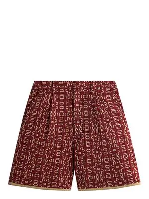 Kith Textured Stitch Allen Short - Red