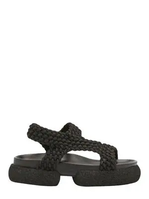 Dries Van Noten Braided Sandal - Black
