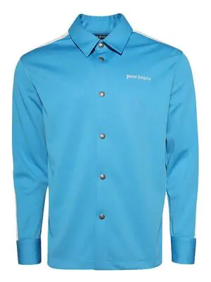 Palm Angels Classic Logo Track Shirt - Blue