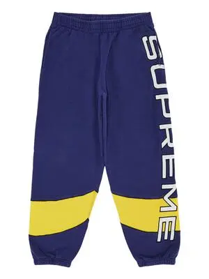 Supreme Paneled Sweatpant - Blue