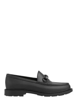 GUCCI Lacquered Horsebit Loafer