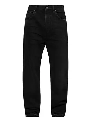 Amiri Released Hem Straight Jean - Black