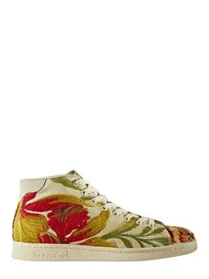 Adidas Pharrell X Stan Smith Jacquard 2.0 High-top Sneakers - Multicolor